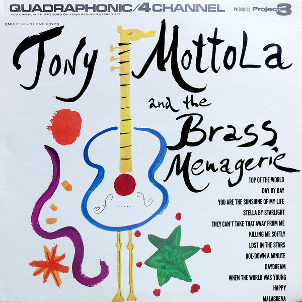 Tony Mottola & The Brass Menagerie (Vinyl) 1974 Easy Listening - Tony ...
