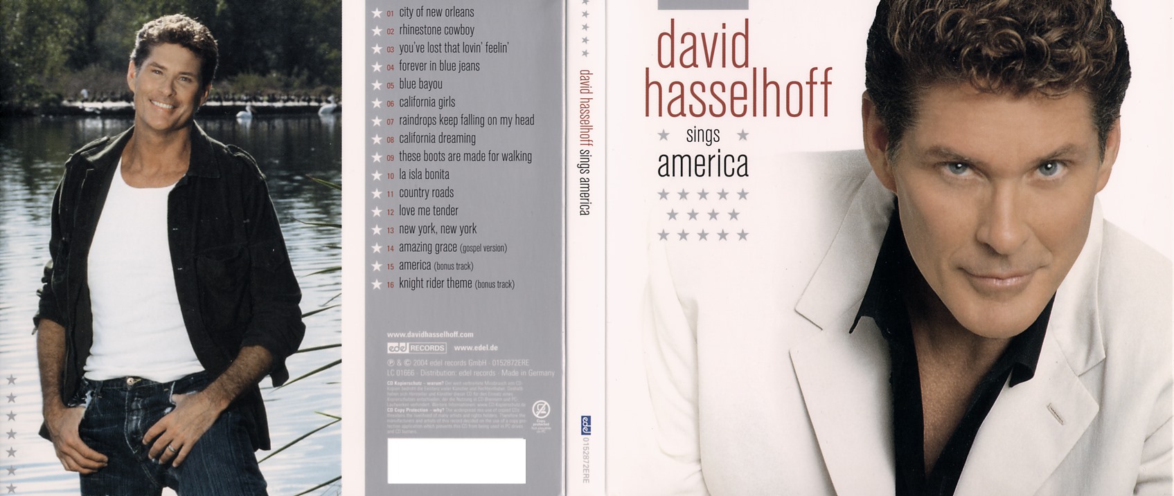 Sings America CD 2004 Pop - David Hasselhoff - Download Pop Music ...