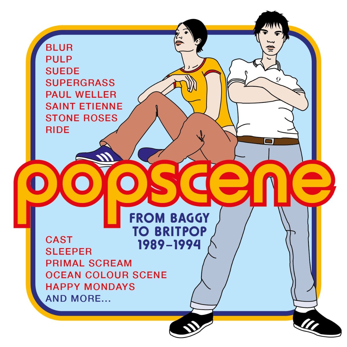 Popscene: From Baggy To Britpop 1989-1994 CD1 2024 Indie-Rock - VA ...