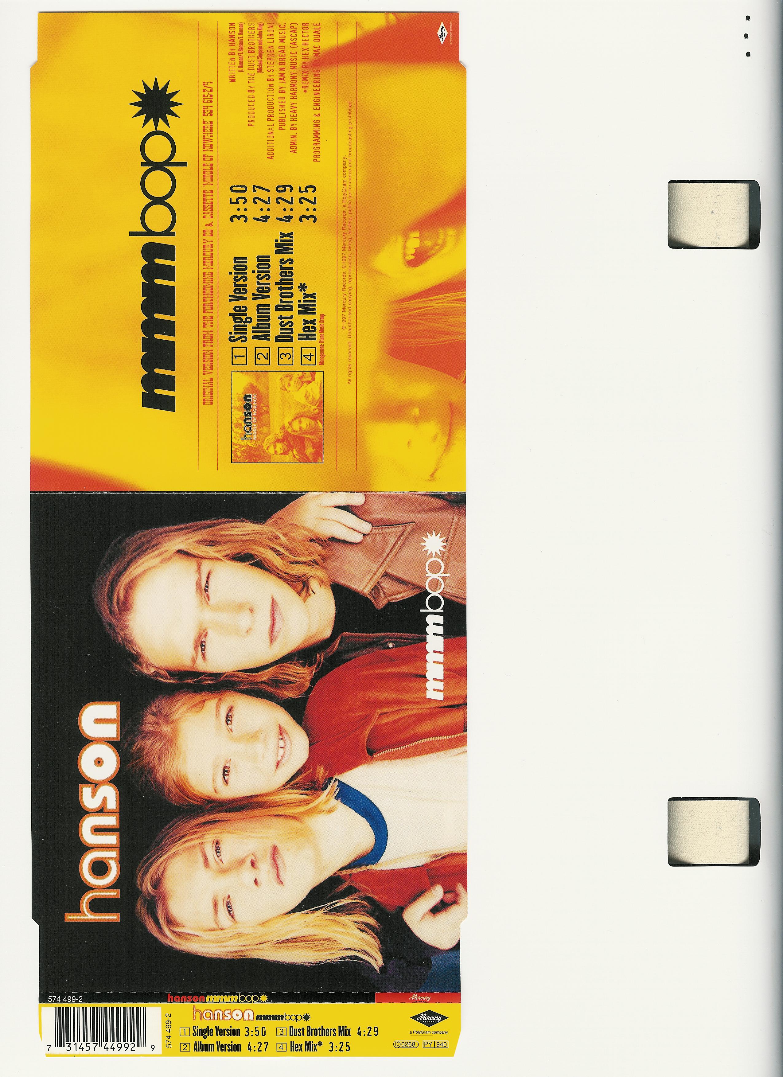 Mmmbop (Cd-Single) - Hanson - Download Music - Download Mmmbop (Dust ...