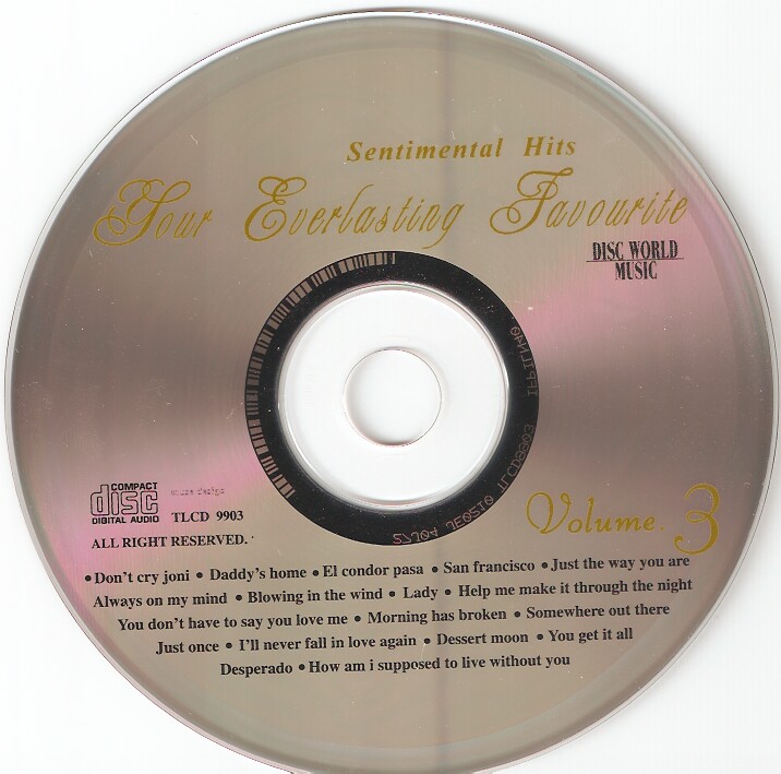 Your Everlasting Favourite Sentimental Hits Vol 3 2006 Oldies - VA ...
