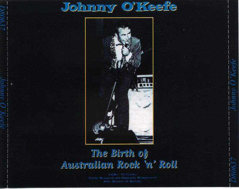 Birth Of Australian Rock 'n' Roll CD3 1996 Rock - Johnny O'keefe ...