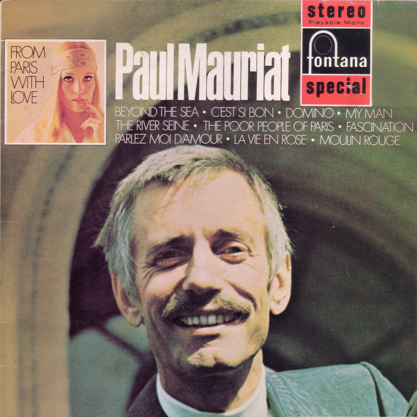 From Paris With Love (Vinyl) 1965 Easy Listening - Paul Mauriat ...