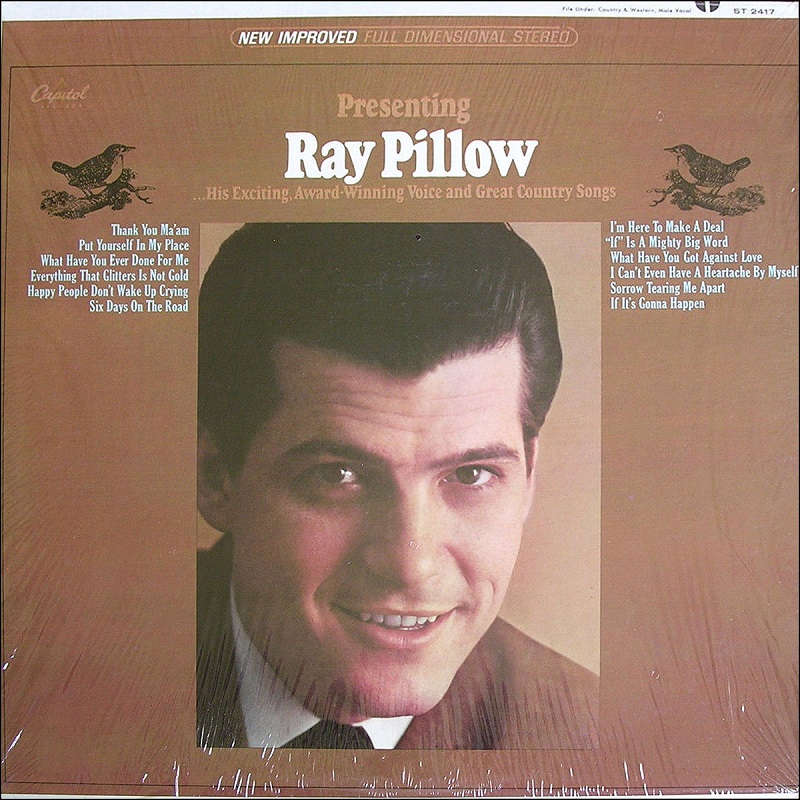 Presenting Ray Pillow (Vinyl) 1965 Country - Ray Pillow - Download ...