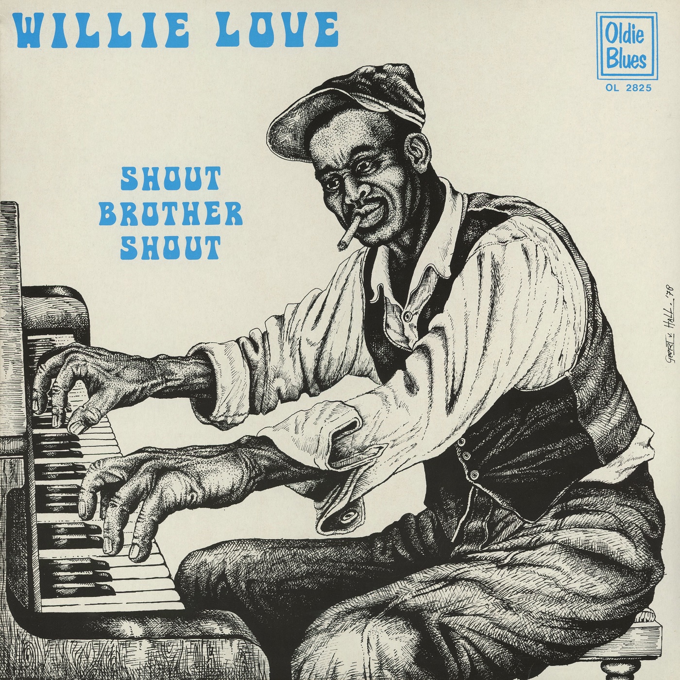 Shout Brother Shout (Vinyl) 1983 Blues - Willie Love - Download Blues ...