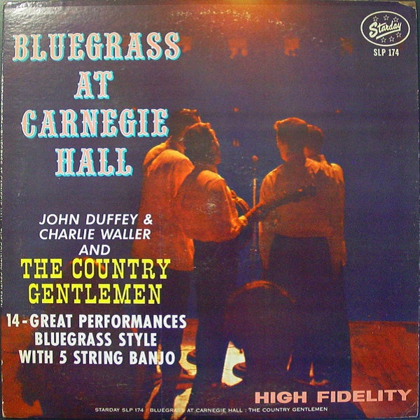 Bluegrass At Carnegie Hall (Vinyl) 1962 Bluegrass - The Country ...