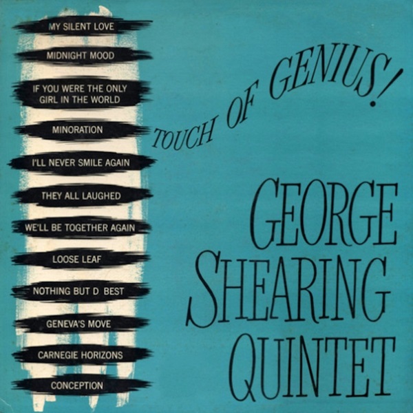 A Touch Of Genius (Vinyl) 1955 Jazz - The George Shearing Quintet ...