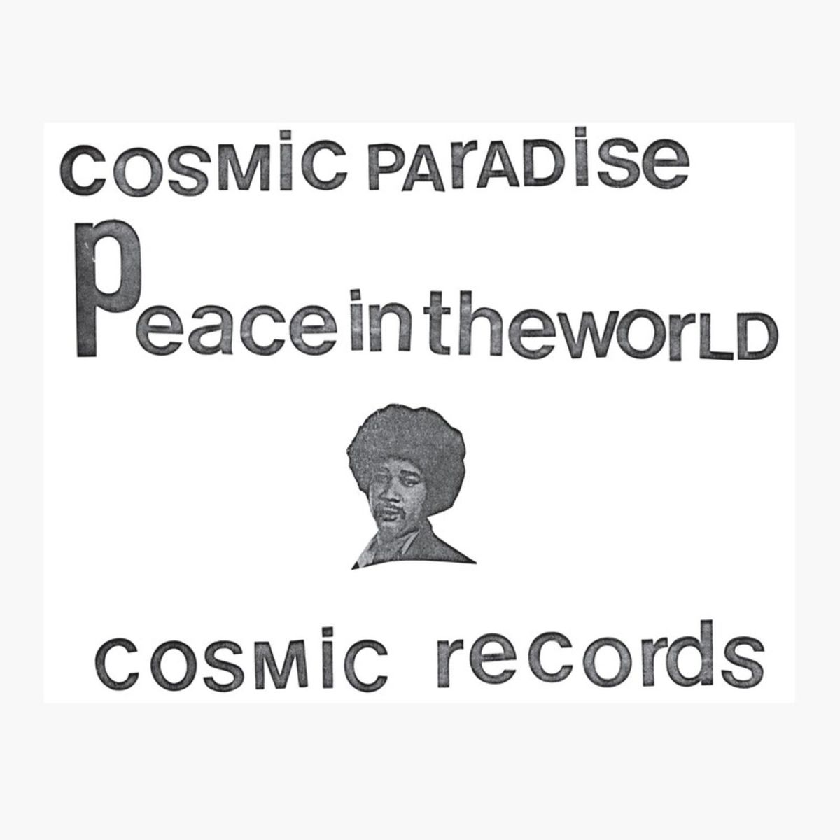 Cosmic Paradise - Peace In The World - Cosmic Records CD1 2017 Jazz ...