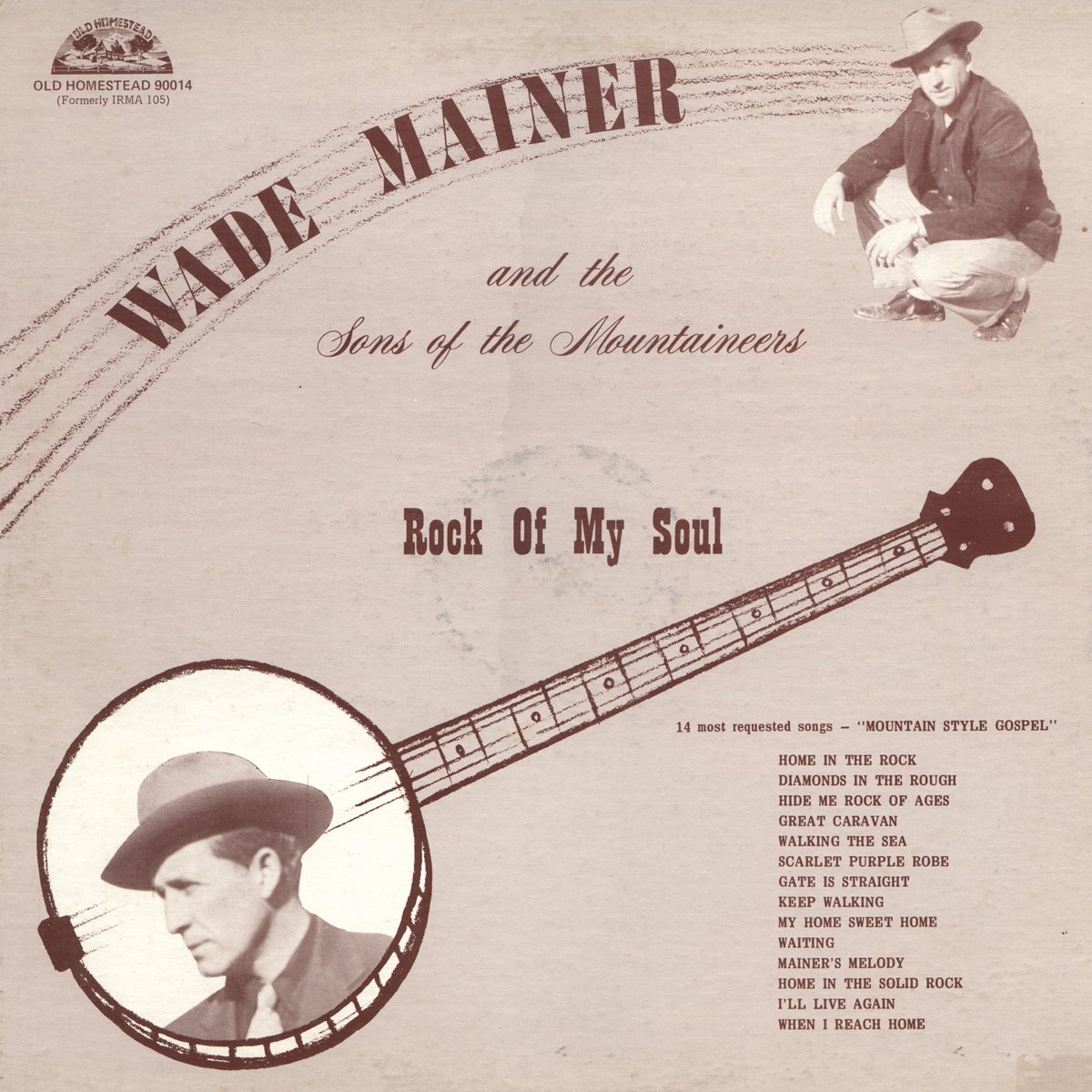 Rock Of My Soul (Vinyl) 1972 Bluegrass - Wade Mainer - Download ...