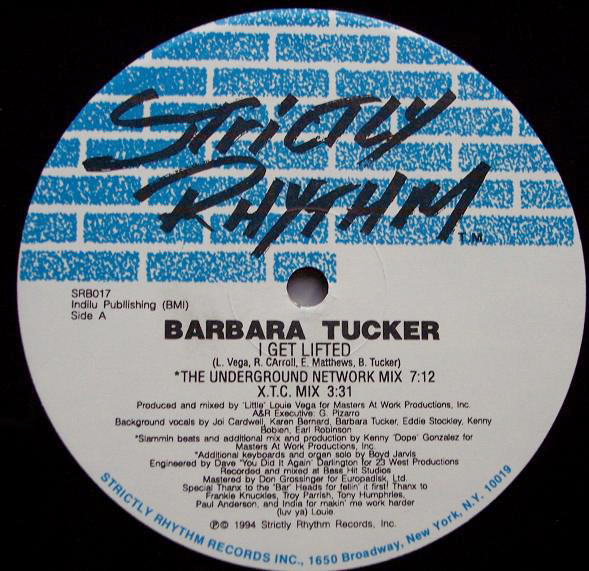 I Get Lifted (EP) 1994 House - barbara tucker - Download House Music ...