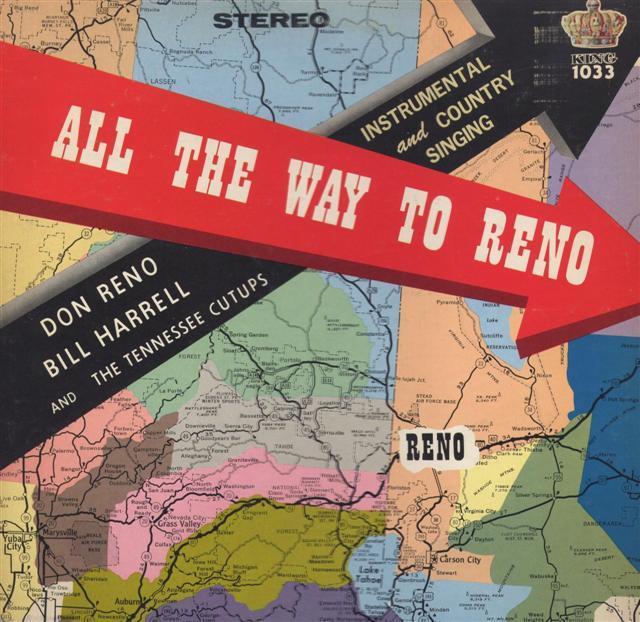 All The Way To Reno (With Bill Harrell & The Tennessee Cut-Ups) (Vinyl ...