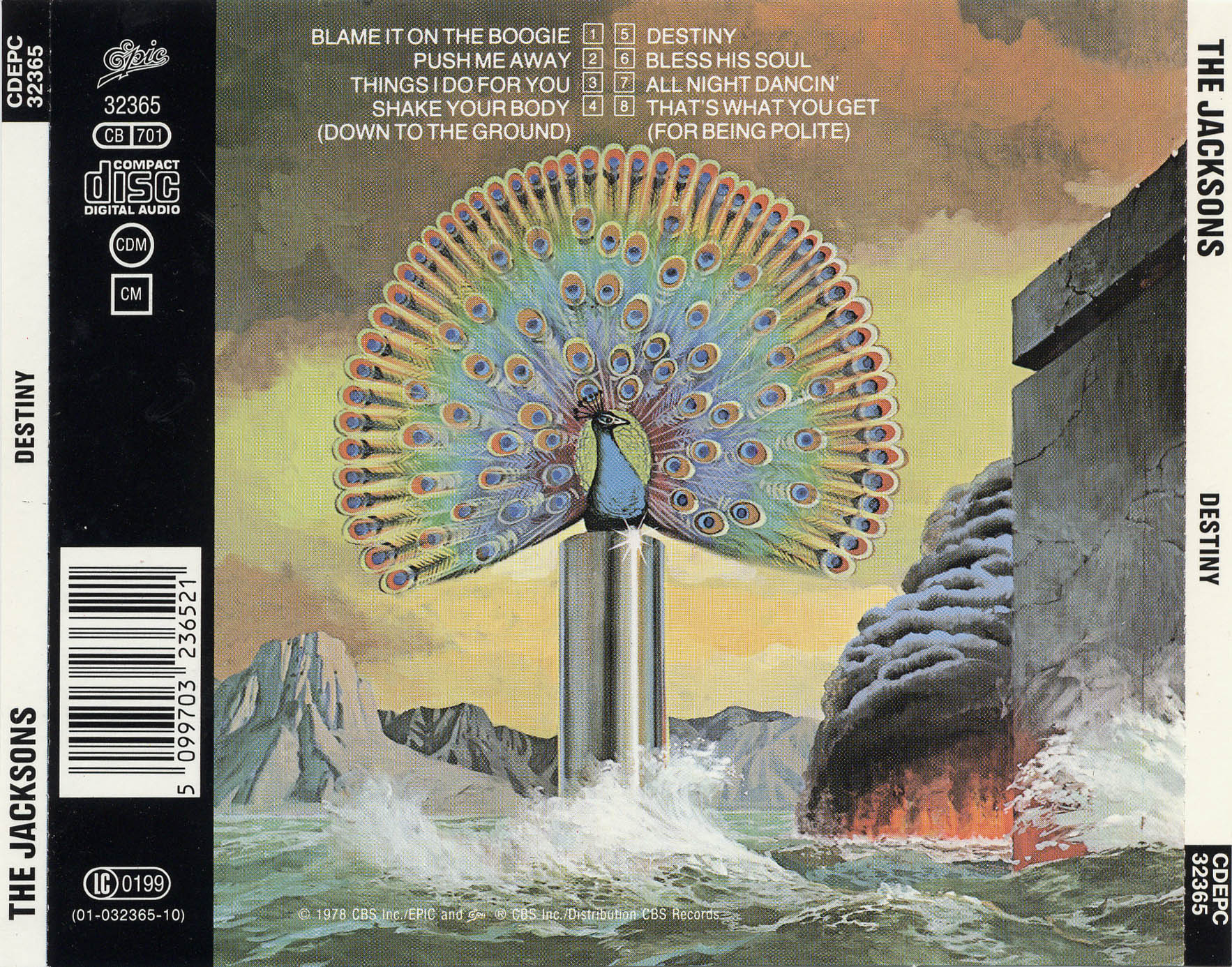 Destiny (Vinyl) 1978 R&B - The Jacksons 5 - Download R&B Music ...