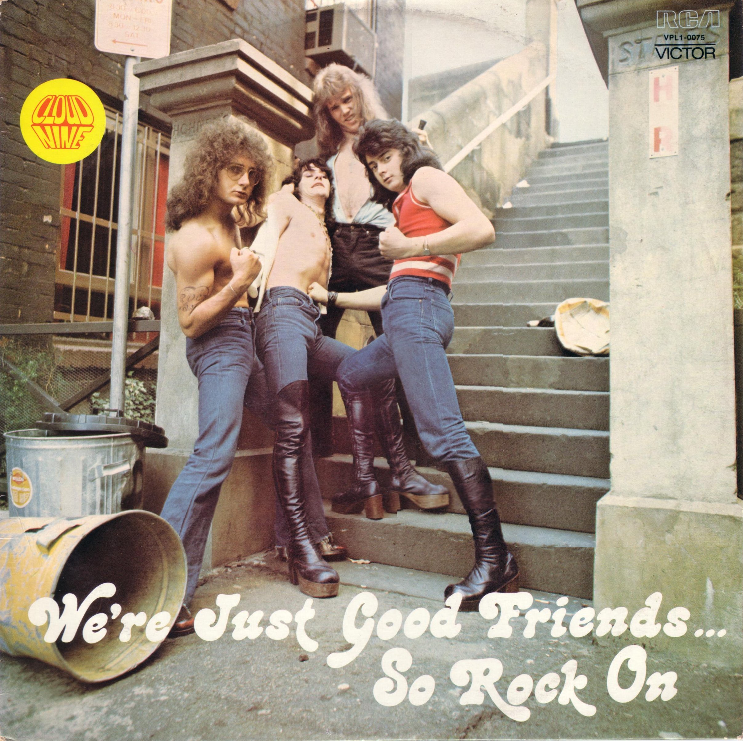 We're Just Good Friends So Rock On (Vinyl) 1975 Rock - Cloud Nine ...