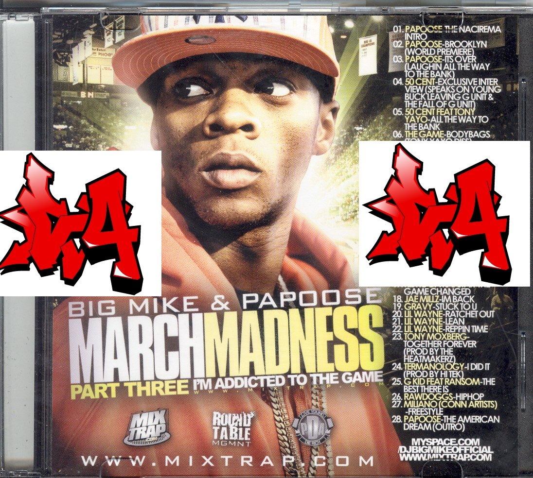 Big Mike-March Madness Pt. 3 (Hosted By Papoose) 2007 Rap - VA ...